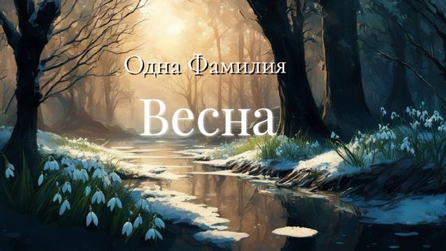 Одна Фамилия - Весна [audio]