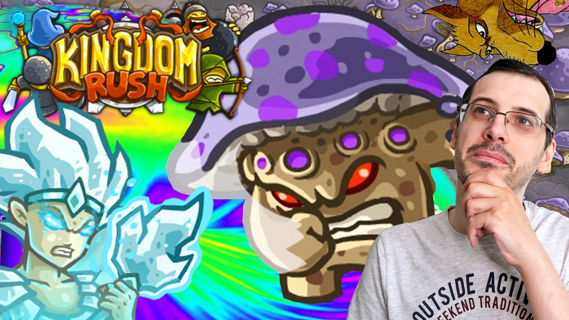 Генерал пошел за грибами | Kingdom Rush прохождение #14