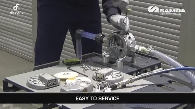 Пневматические двумембранные насосы SAMOA DIRECTFLO