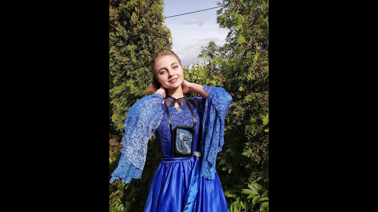 Чехол для смартфона. Изделия из кожи. СКСтиль. Видео обзор: Дракон Сапфирон.