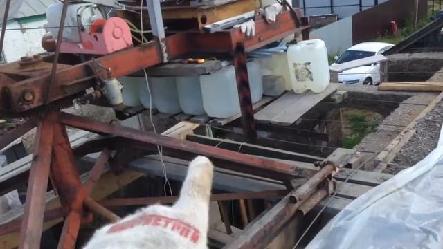 Кровля из арболита.