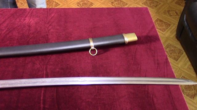 Шашка драгунская офицерская 1881 г. двойного награждения производства "Назаров и Калибр" г. Иваново