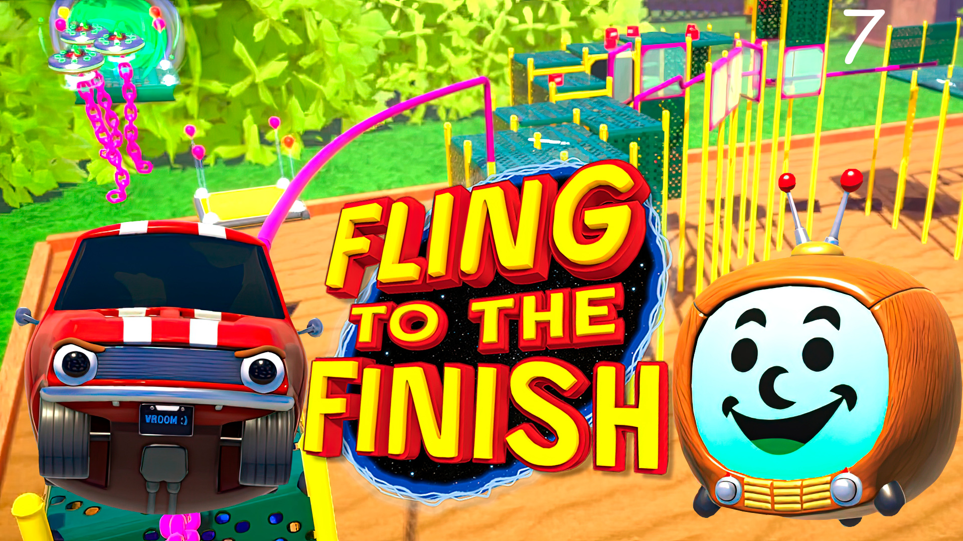 Fling to the Finish #7 – Сложности на спортплощадке