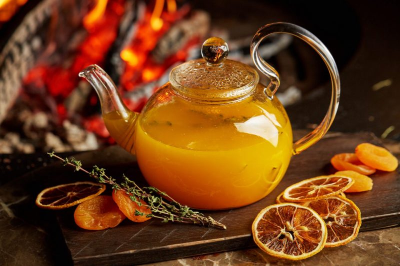 Полезный Облепиховый чай.