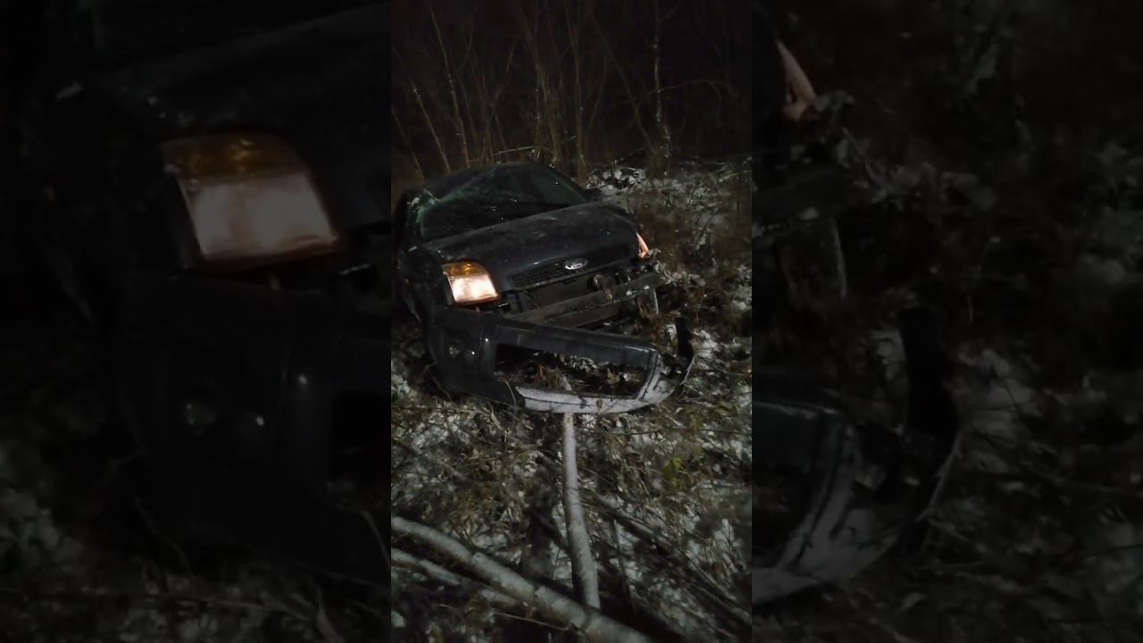 Две аварии за полчаса.