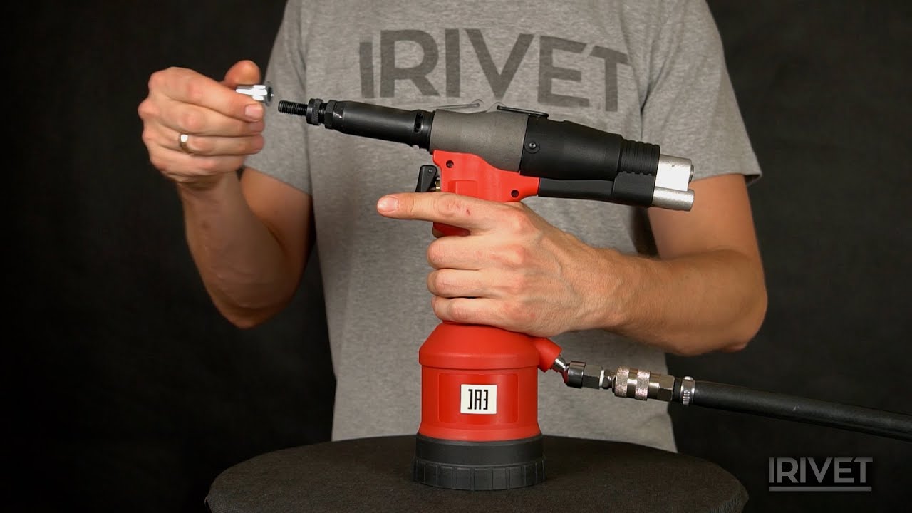 FIXIT FT 5110 - пневмо-гидравлический заклёпочник для установки резьбовых заклёпок от М3 до М10