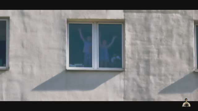 Внук и внучка. Петин день