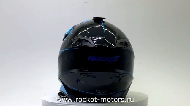 Шлем кроссовый ROCKOT PD 167 UF ADRE PRODUCTION