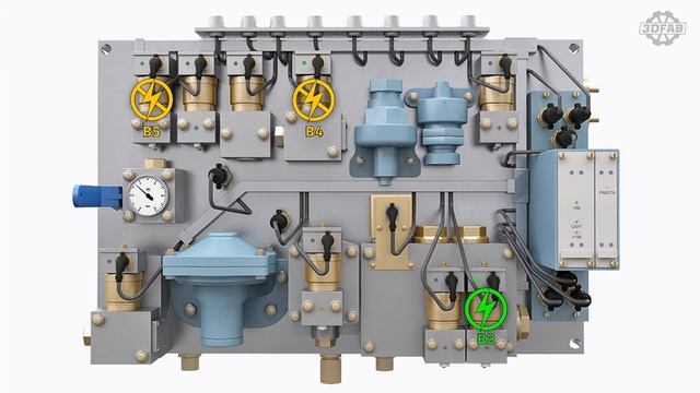 3dfab.ru. Клапан аварийного экстренного торможения КАЭТ -принцип работы-