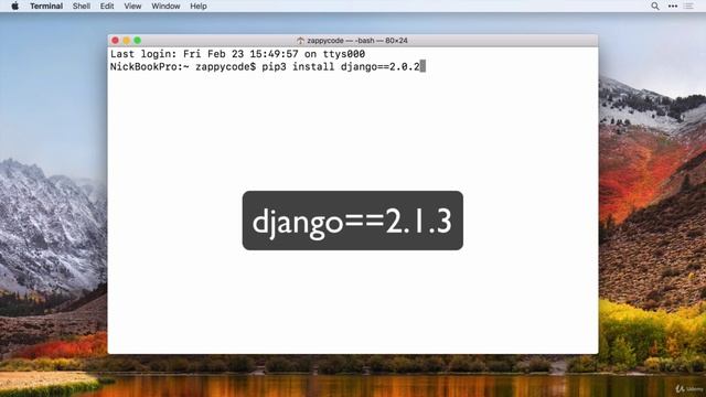 3. Site #1 - Word Counter - 3. Installing Django