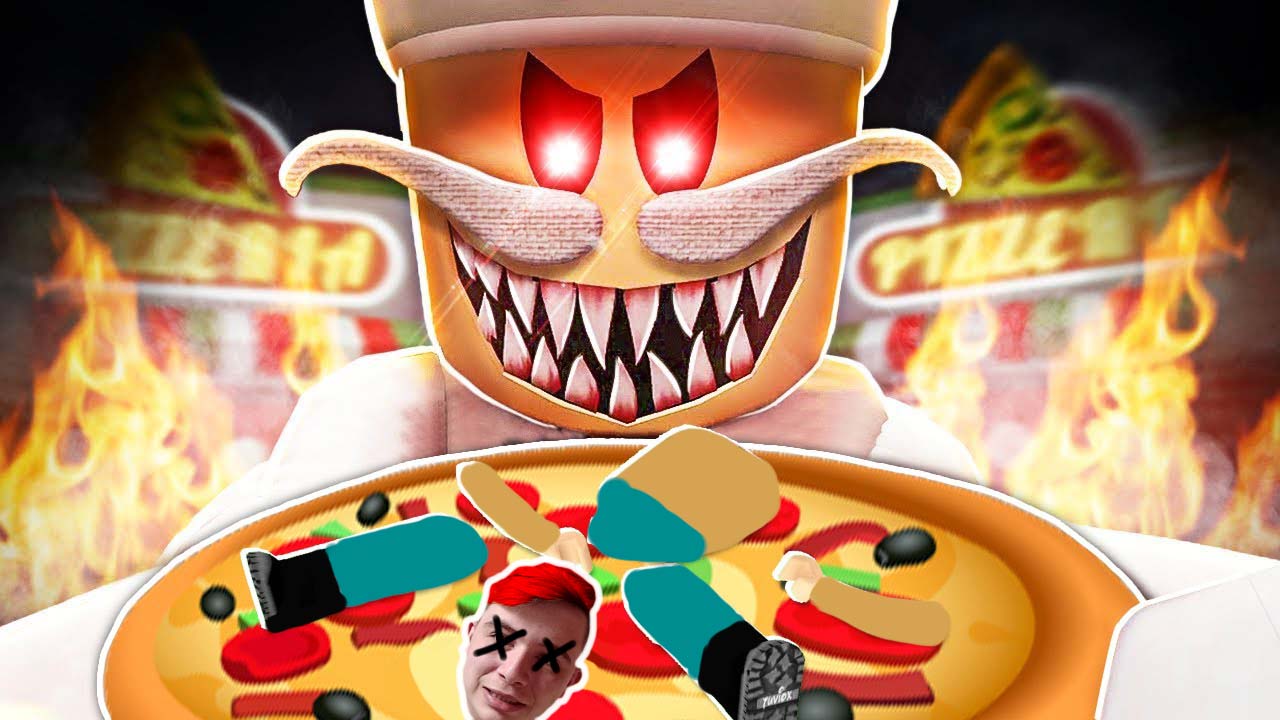 ПОБЕГ из ПИЦЦЕРИИ в ROBLOX ! ? НЕНОРМАЛЬНЫЙ ПОВАР