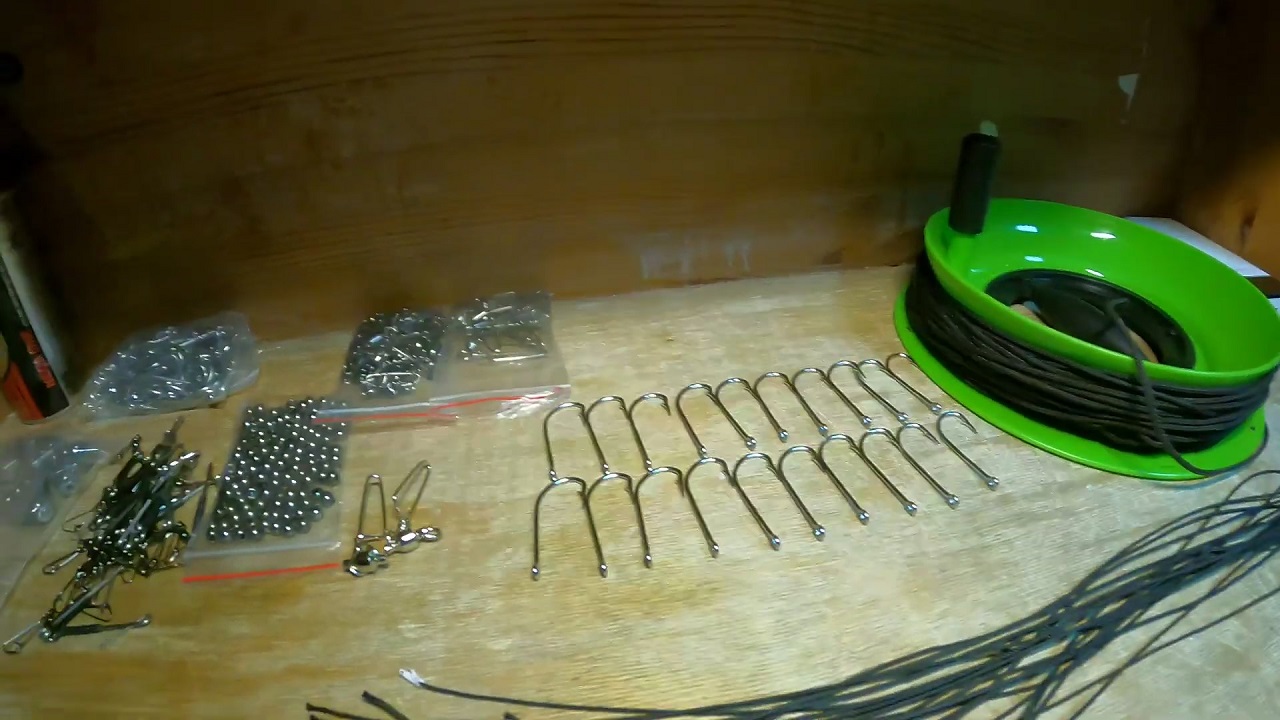 Сборка перемета на налима