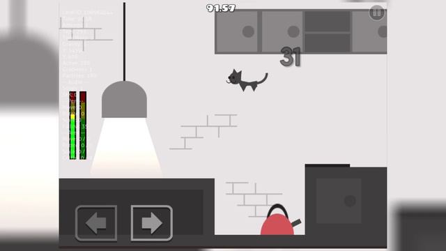 Про кота: уровень Geometry Dash от Qalli, Kitty Cat Simulator