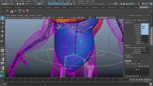 03 01 Finishing Torso Helper Objects