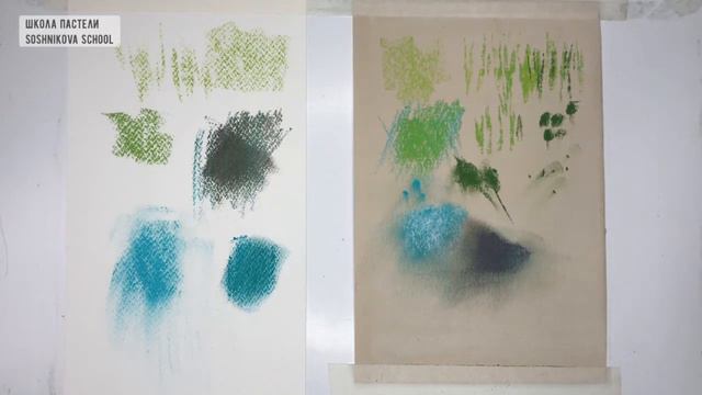 Как рисовать пастелью _ Виды штрихов и способы наложения сухой пастели. УРОКИ ДЛЯ НАЧИНАЮЩИХ