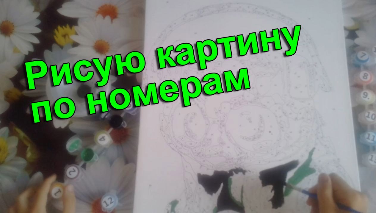 Рисую картину по номерам