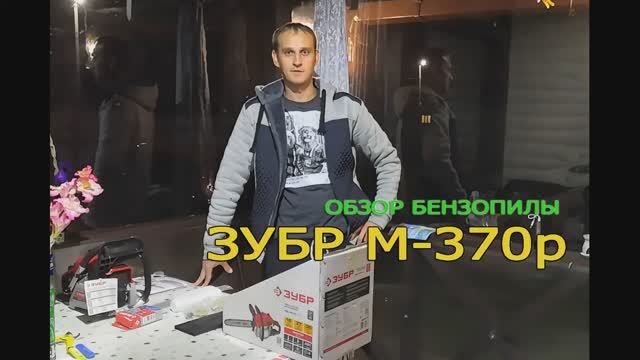 Обзор бензопилы ЗУБР М-370
