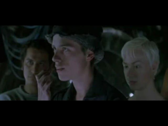 Матрица сцена прыжка