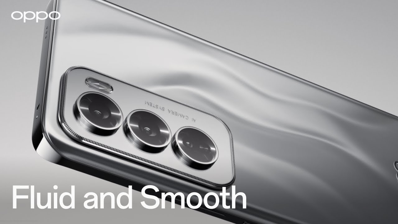 OPPO Reno12 Stylish in Silver