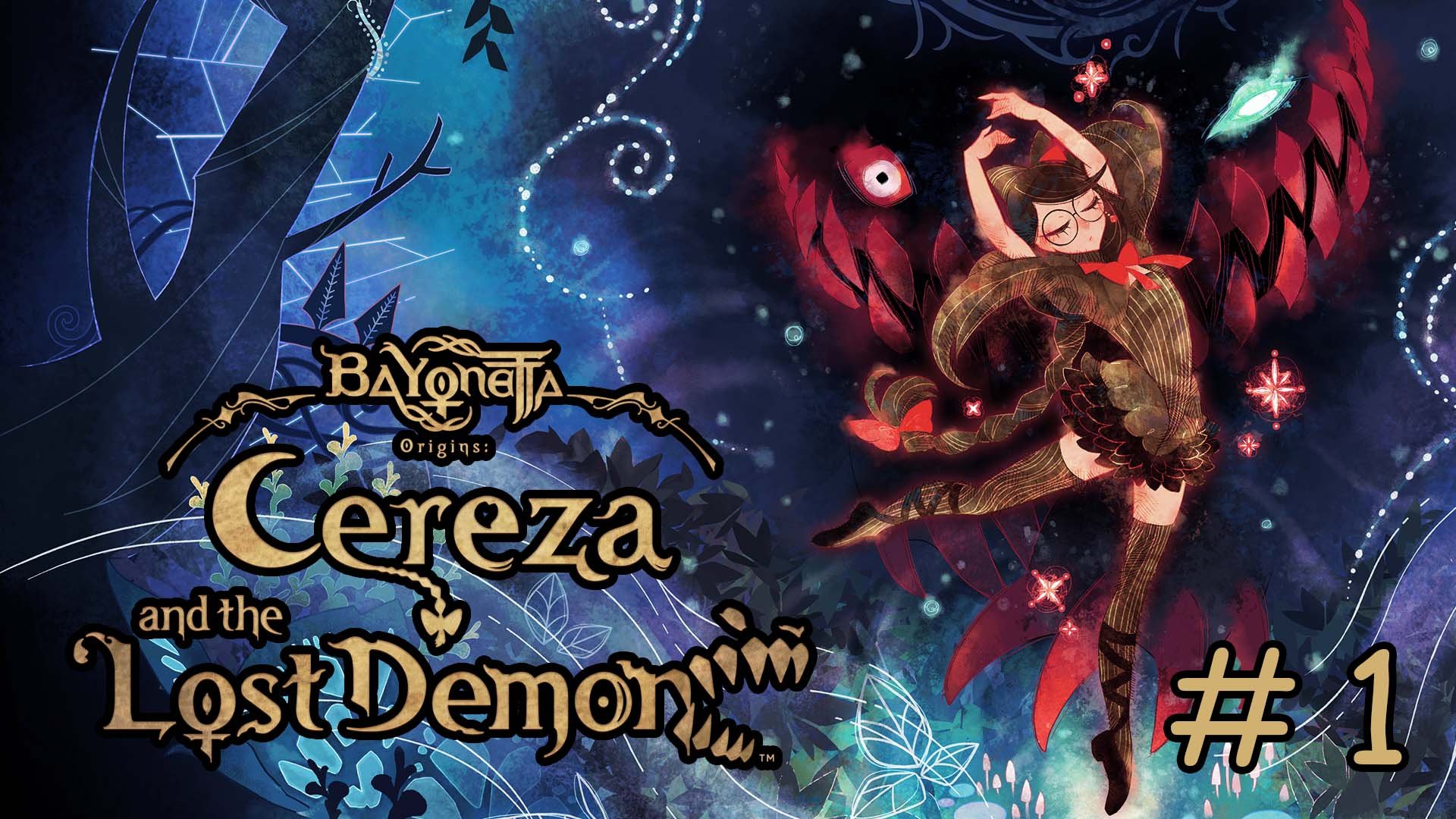 ВСТРЕЧА С ЧЕШИРОМ / "Bayonetta origins: cereza and the lost demon" Прохождение на русском часть 1