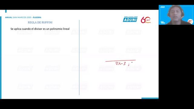 San Marcos Anual 2021 | Semana 09 Álgebra