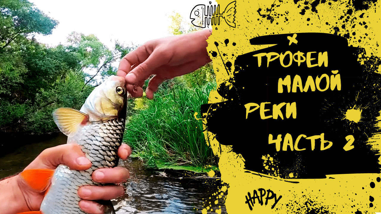 Рыбалка на малой реке I Слить столько рыбы нужно уметь