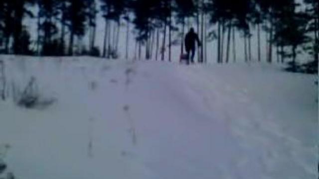 Гонки на коляске от Явы-старухи.