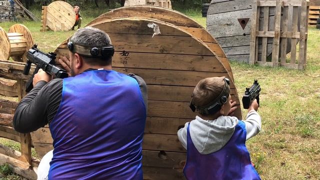 Лазертаг, спортивно-тактическое пространство «CQB» ССК «Выстрел» Курская область