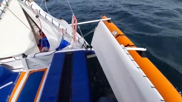 Тримаран Кулик-16 Тур. О спинках с карманами.