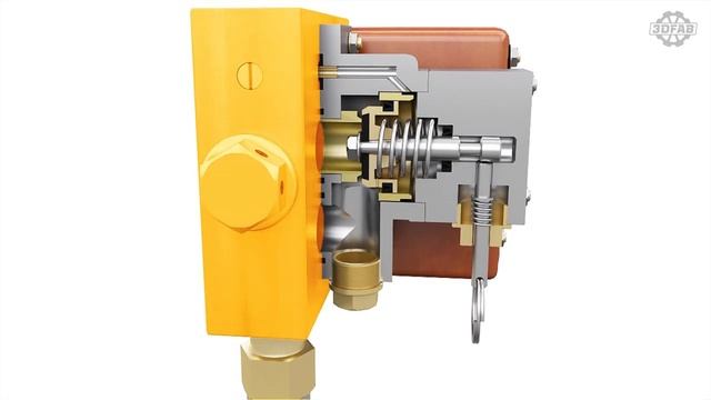 3dfab.ru. КЭЭТ 266-1 Устройство клапана экстренного торможения