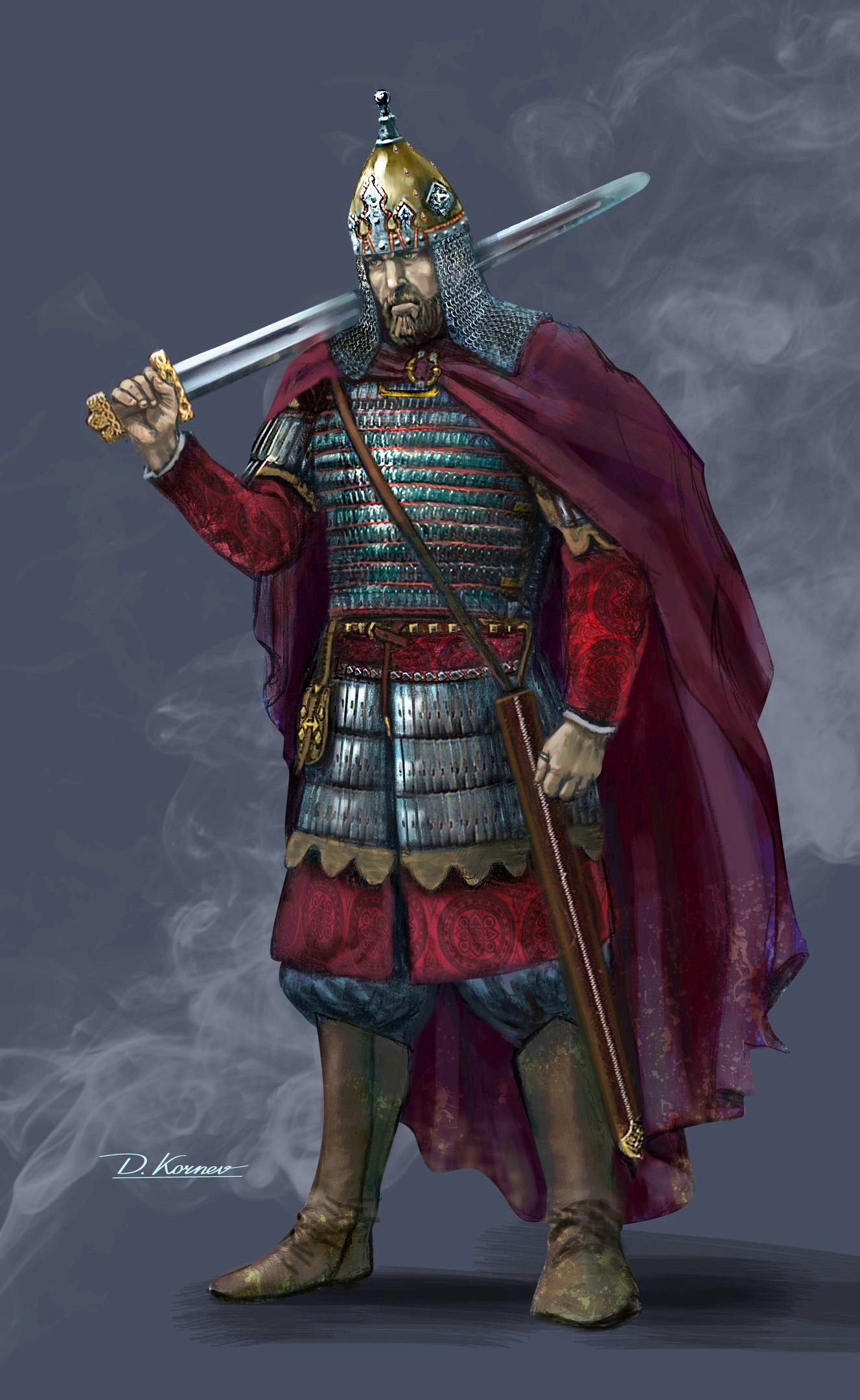 ДОСПЕХИ КНЯЗЕЙ РУСИ В Mount And Blade 2 версия 1.2.8