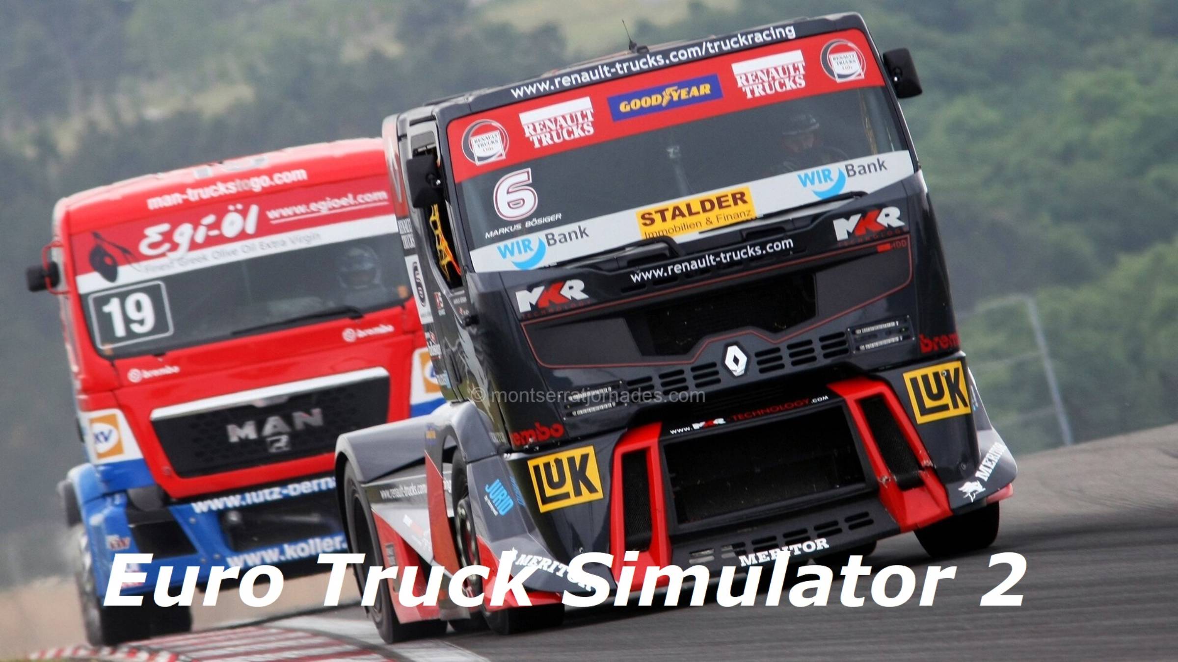 ДА начнутся гонки! Euro Truck Simulator 2