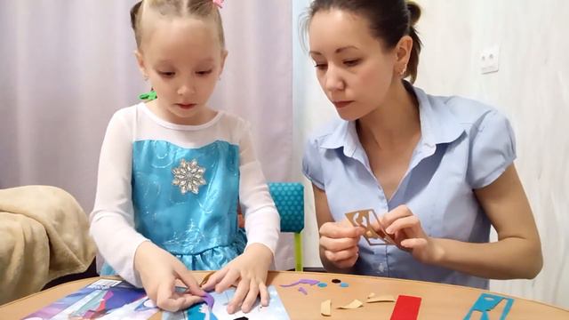 Челлендж аппликация из фетра.