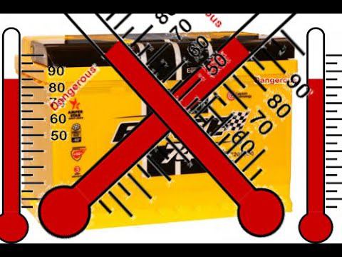 Аккумулятор в жаре под капотом в пробках