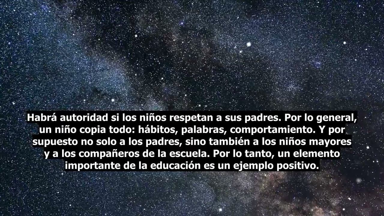 ¿Cómo afecta la autoridad de los padres la educación de los hijos?