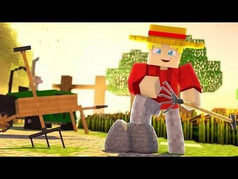 Я УСТРОИЛСЯ НА РАБОТУ ДЕРЕВЕНСКИМ ФЕРМЕРОМ | МАЙНКРАФТ РЕ