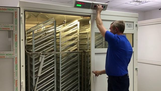 Инкубатор промышленный МИКРОЭЛ ИП-16-МЭЛ на 16000 яиц Предварительный