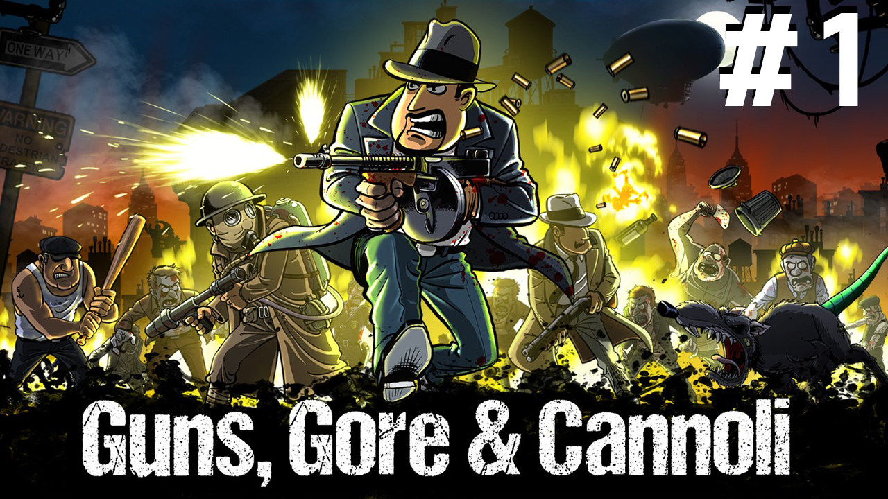 Прохождение Guns, Gore and Cannoli Часть 1: Лодка, Гавань Тагтауна,  Окраина города