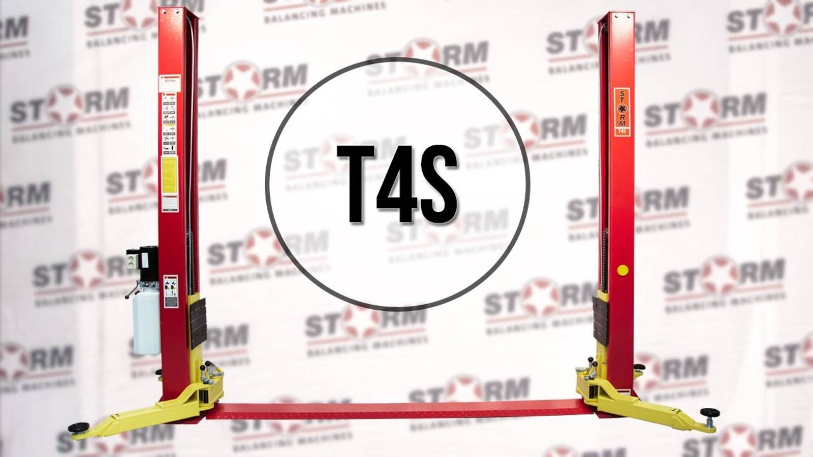 Обзор STORM T4s. Надежно. Самый популярный двухстоечный гидравлический подъемник СТОРМ Т4с.