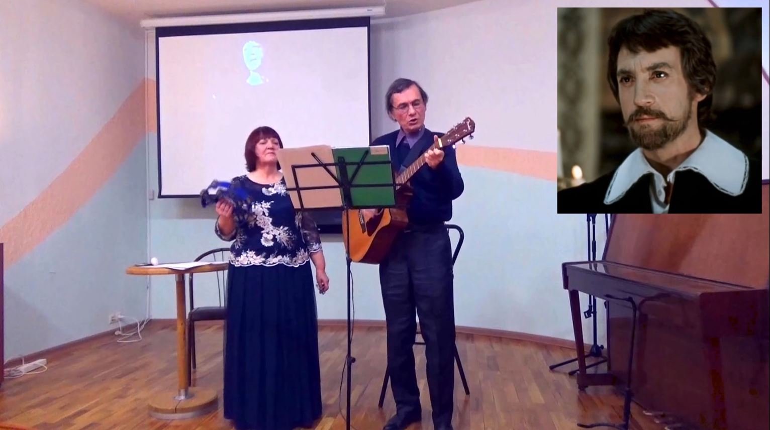 "А В ГОРОДЕ БОЛЬШОЙ АЖИОТАЖ (В 74-м)" - песня Анатолия Пережогина в испол-и автора и Раисы Криницкой