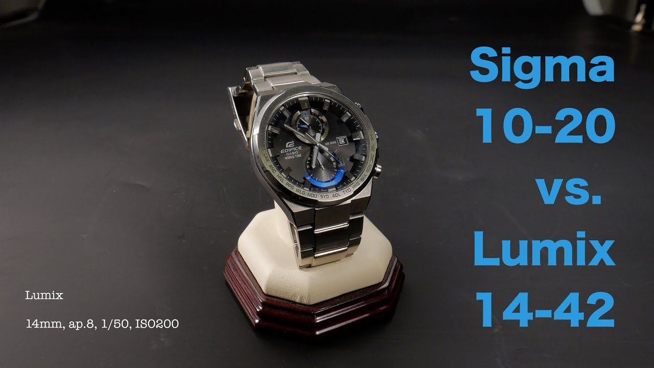 [4K] Sigma 10-20 vs Lumix 14-42 + Panasonic G7 Lens Test Video