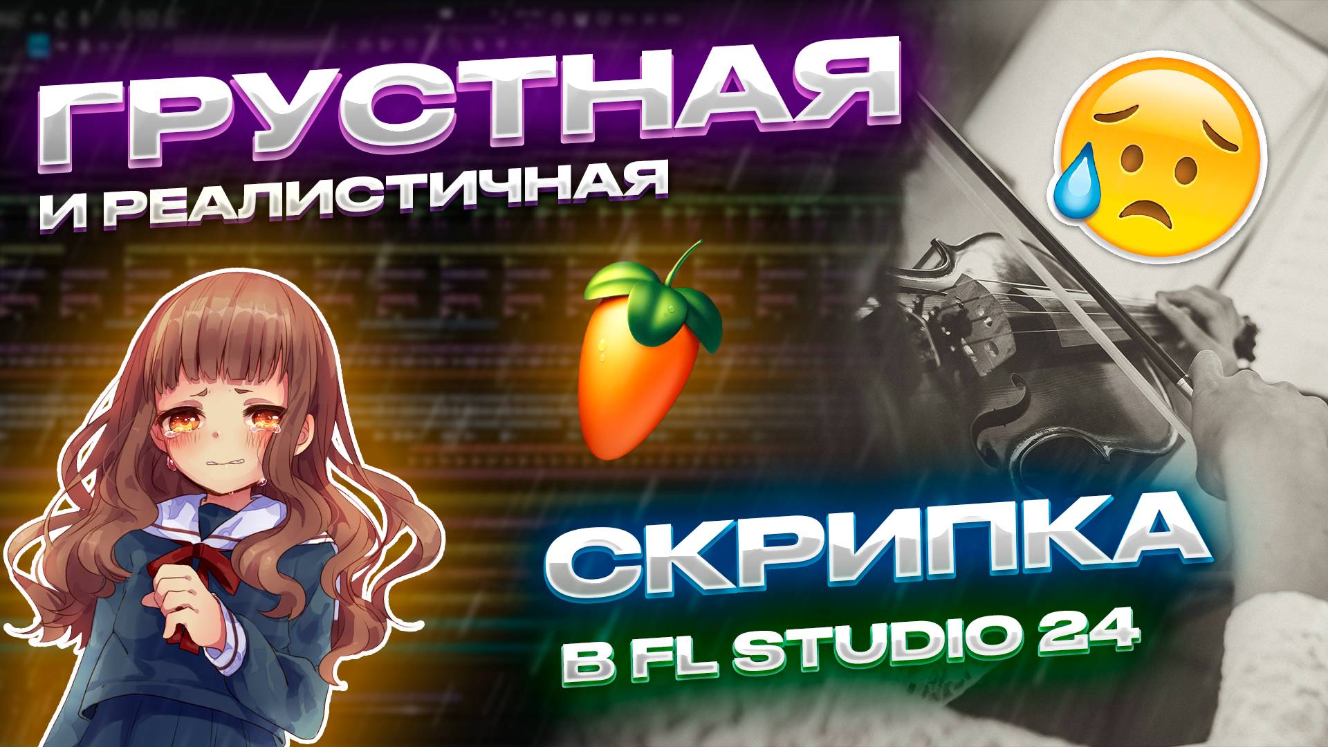 ГРУСТНАЯ реалистичная СКРИПКА в FL Studio 24 | INAGO — Колыбельная