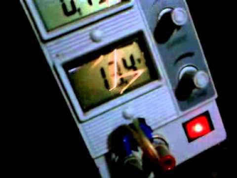 Проба имитатора ДВС (в гараже, в навеску).