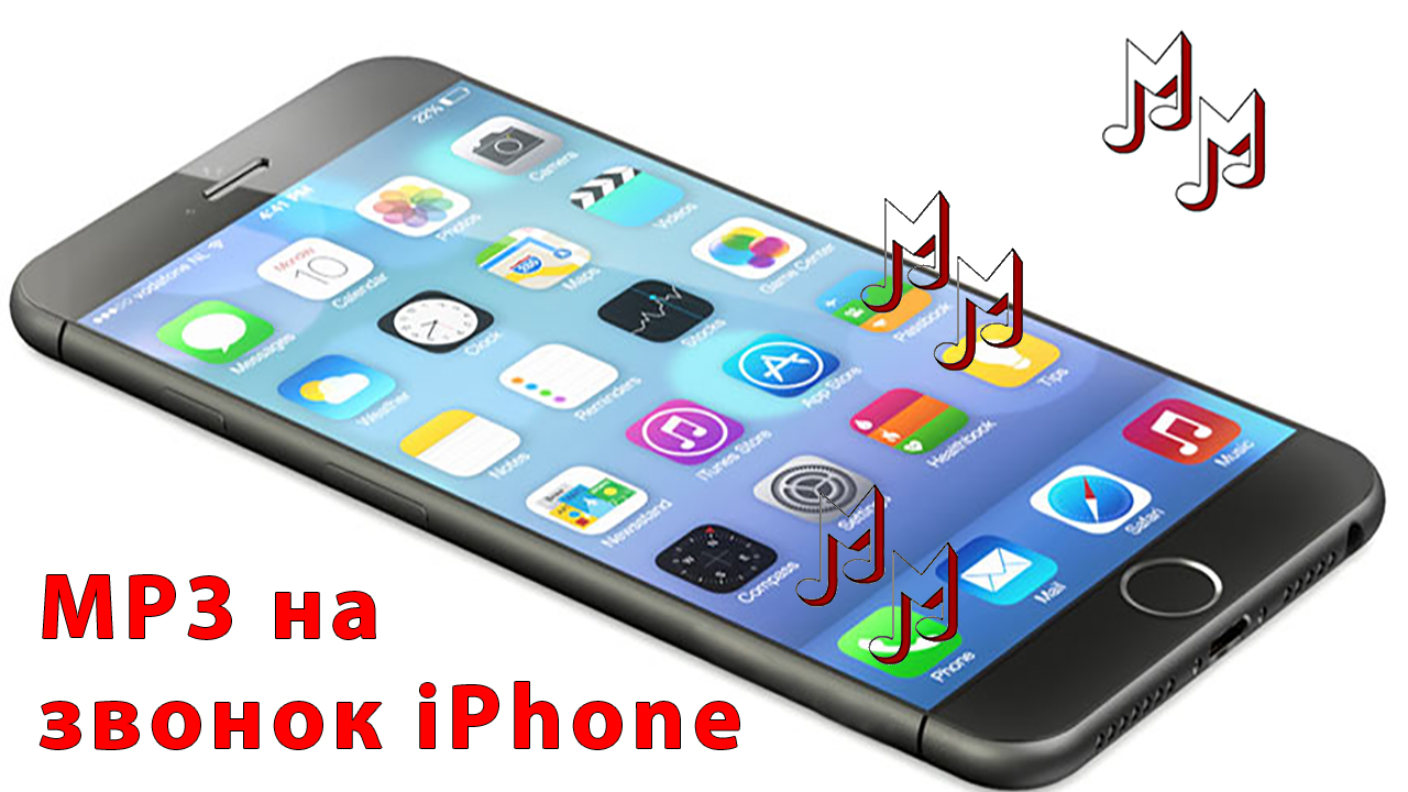 Как поставить своё MP3 на звонок в IPHONE