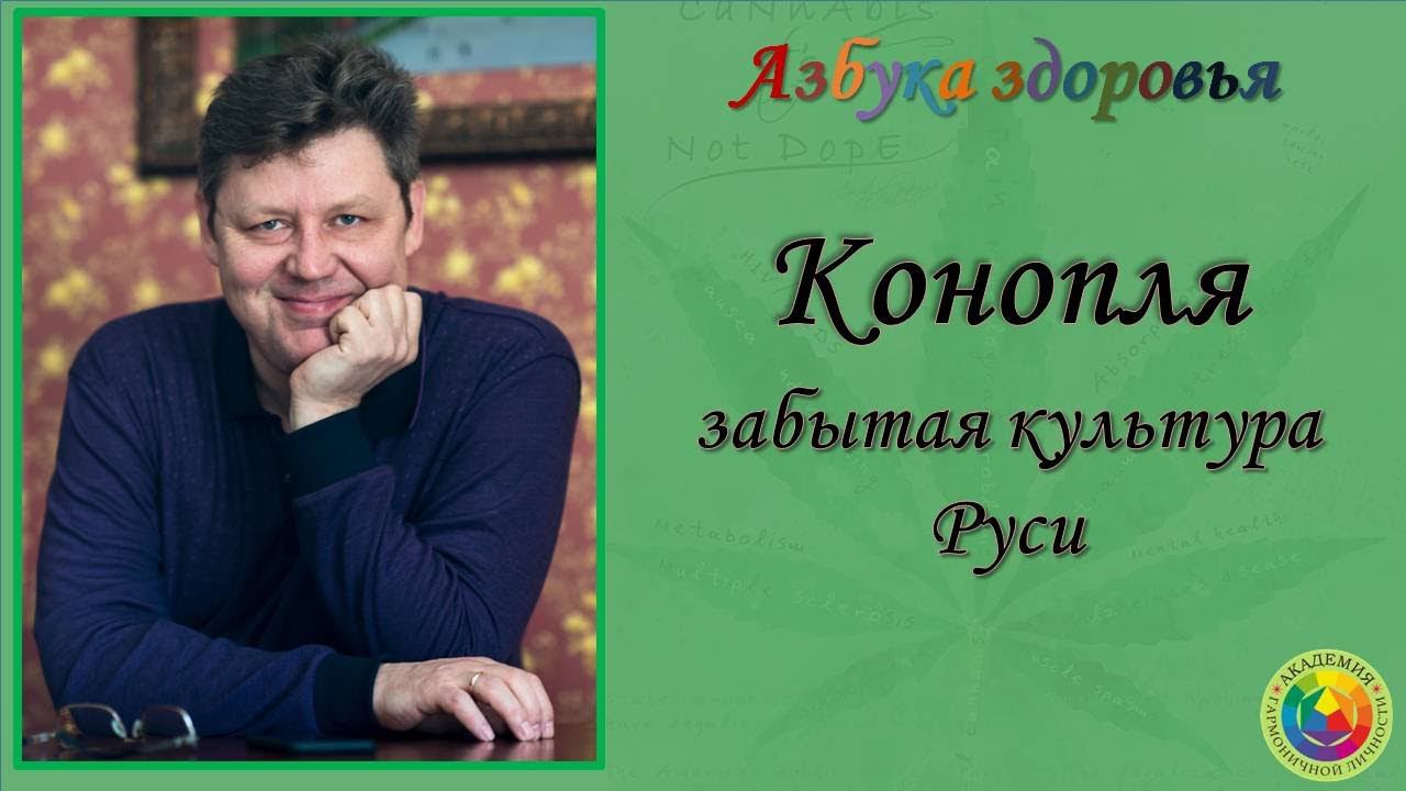 Конопля, забытая культура Руси. Азбука здоровья.