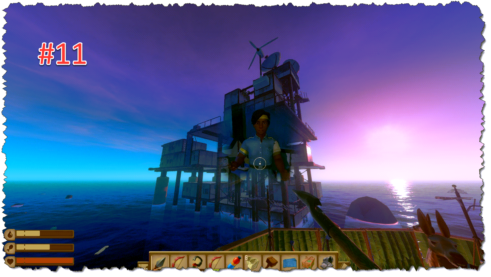 Raft #11 Наконец-то сюжет! Еще живых нашли