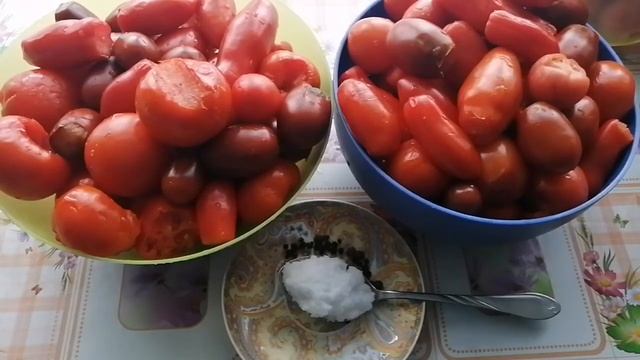 №157 Томат на зиму без сахара и уксуса_Заготовка на зиму из помидор.