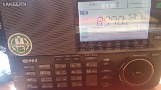 15.07.2018 08:16UTC, [Es], Предп. Авторадио Ереван коротко над турецкой станцией, 89.7МГц