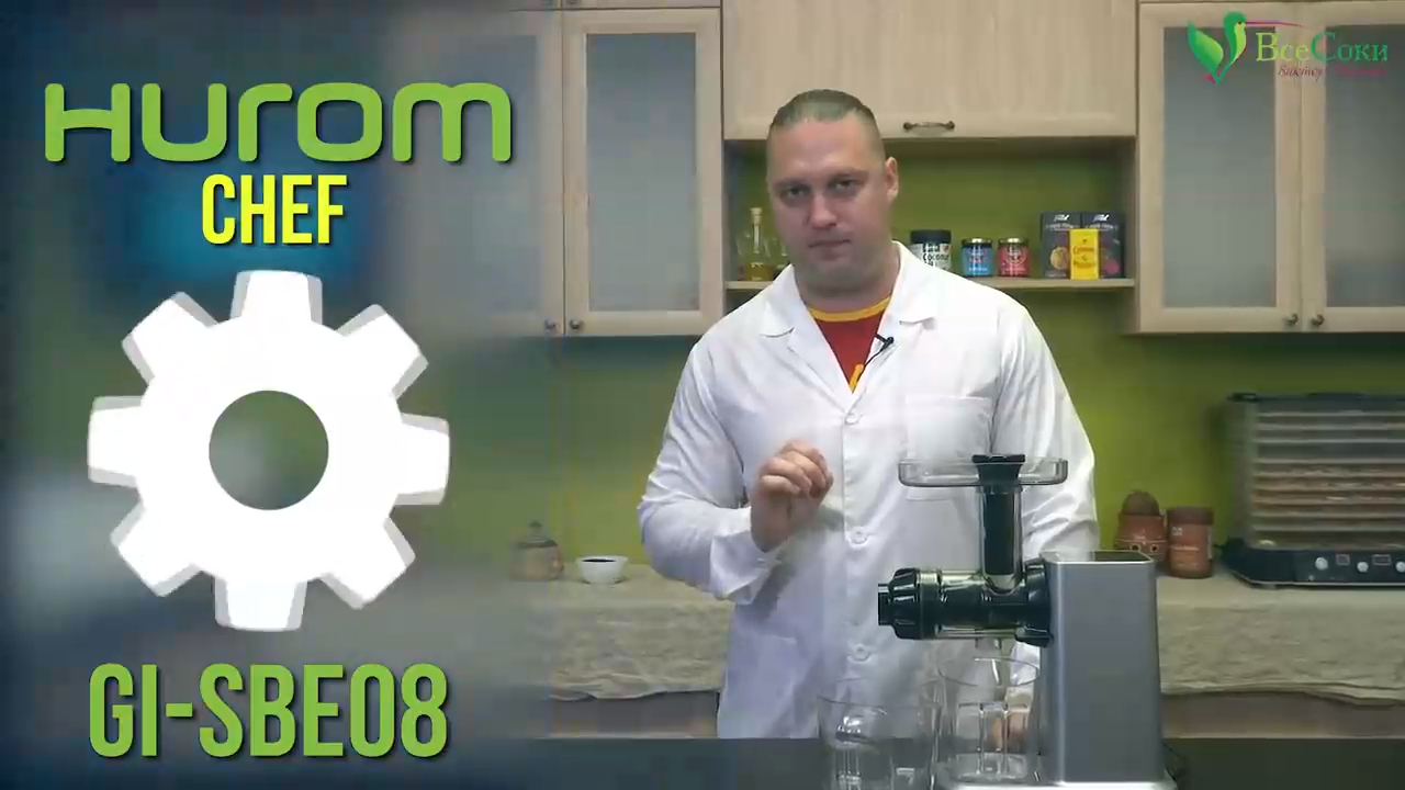 Экспертный обзор шнековой соковыжималки Hurom Chef GI-SBE08