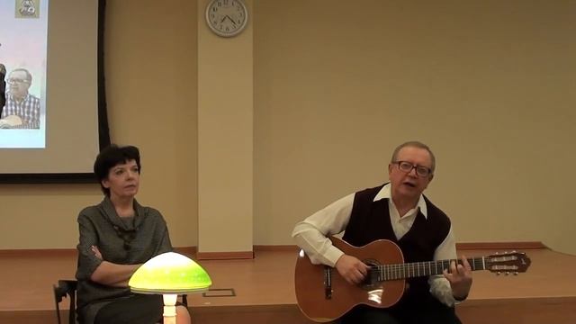 Евгений Останин исполняет песню на стихи Светланы Сырневой «Зимнее небо бесцветно…»